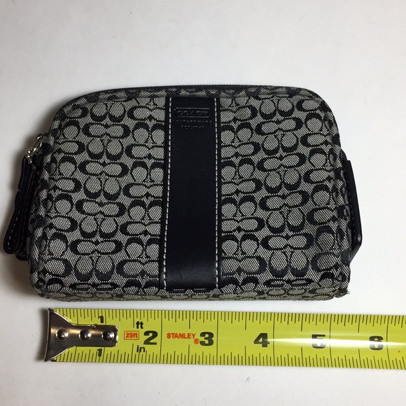 Coach | Bags | Coach Signature Small Cosmetic Case | Poshmark